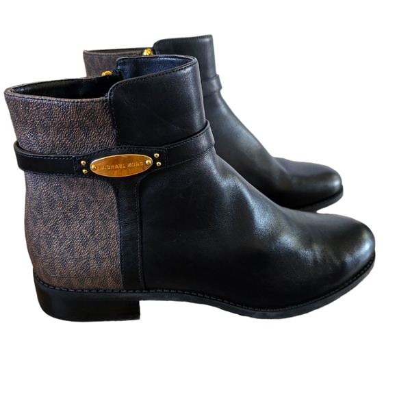 MICHAEL Michael Kors | Shoes | Michael By Michael Kors Mk Logo Ankle ...